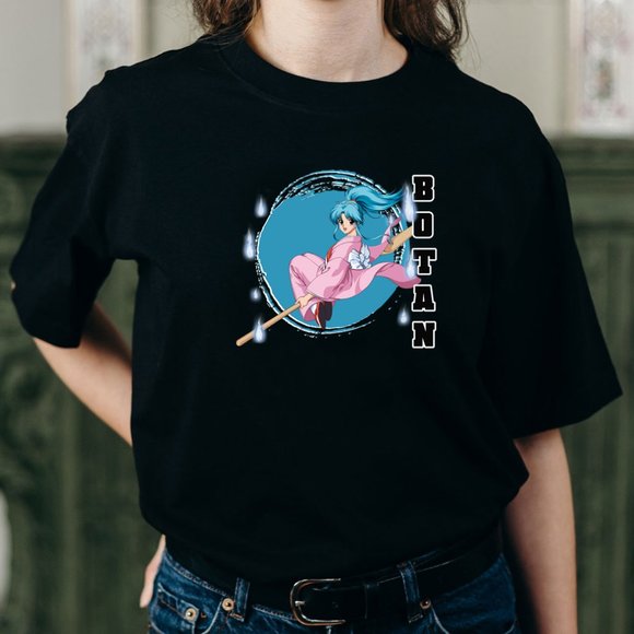 Gildan | Shirts | Botan Black Anime Tshirt | Poshmark